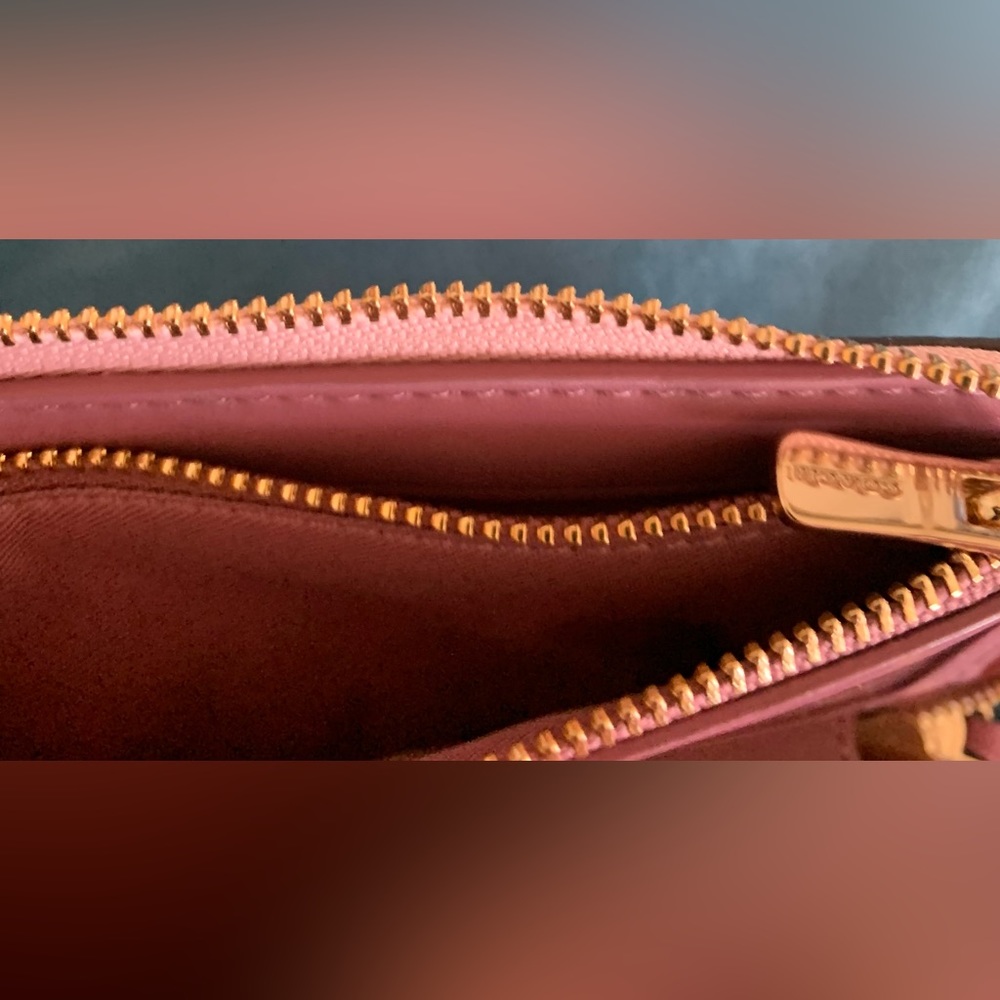 Coach Limited Edition Wallet With Butterfly Print - Gem